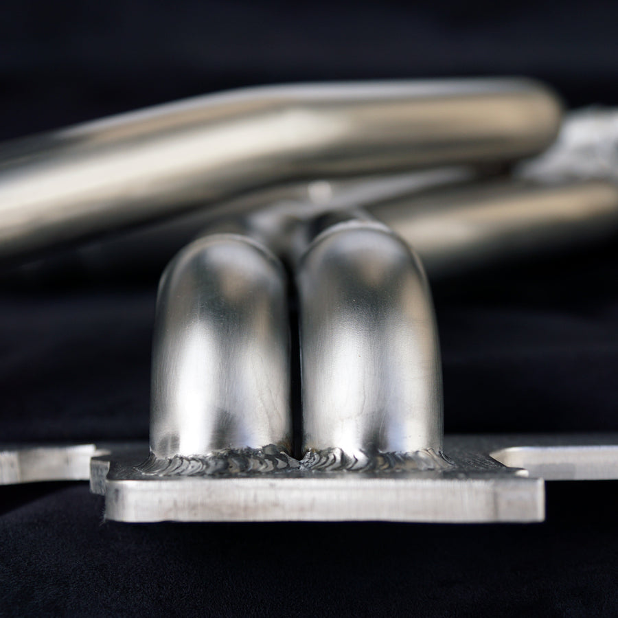 TriMeki 2F Stainless Exhaust Header for 1969-87 Toyota Land Cruiser FJ ...